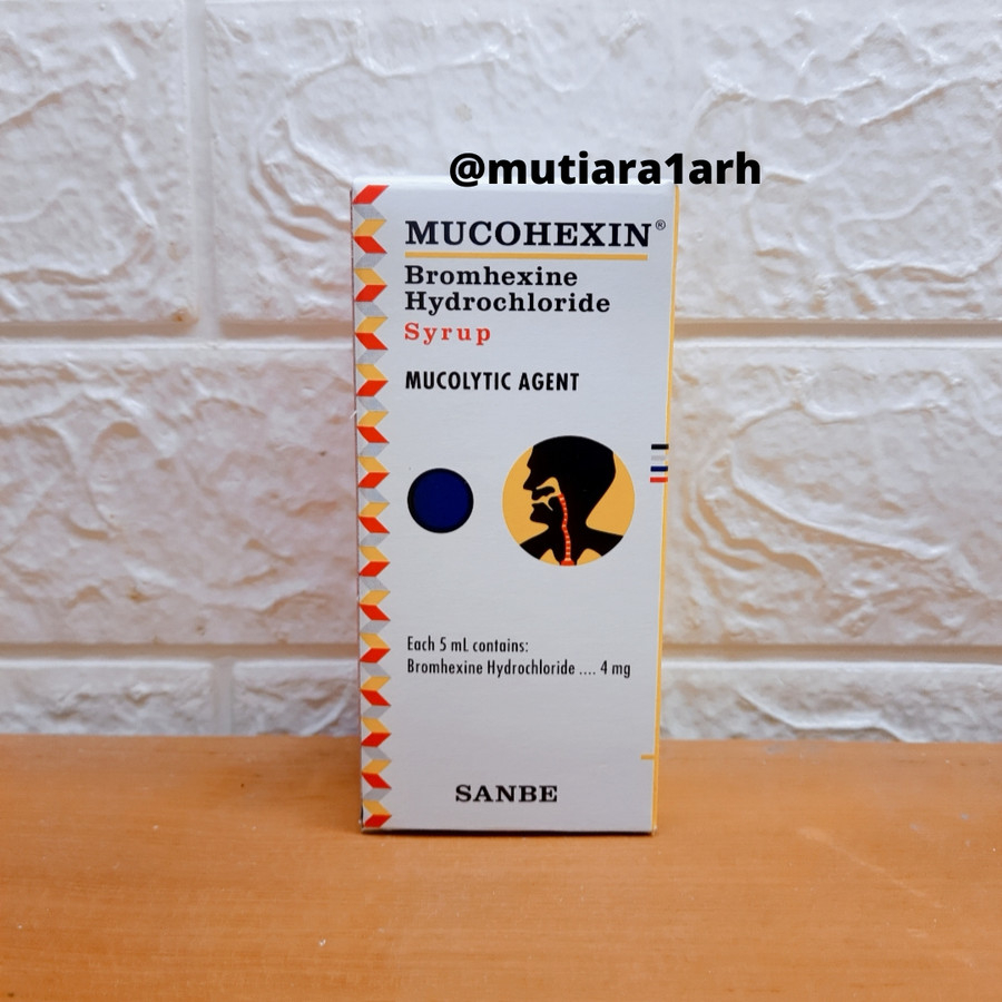 Jual MUCOHEXIN SYRUP 120 ML | Shopee Indonesia