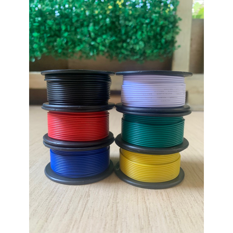 Jual Kabel AWG 26 serabut putih - 1 Roll (20 meter) | Shopee Indonesia