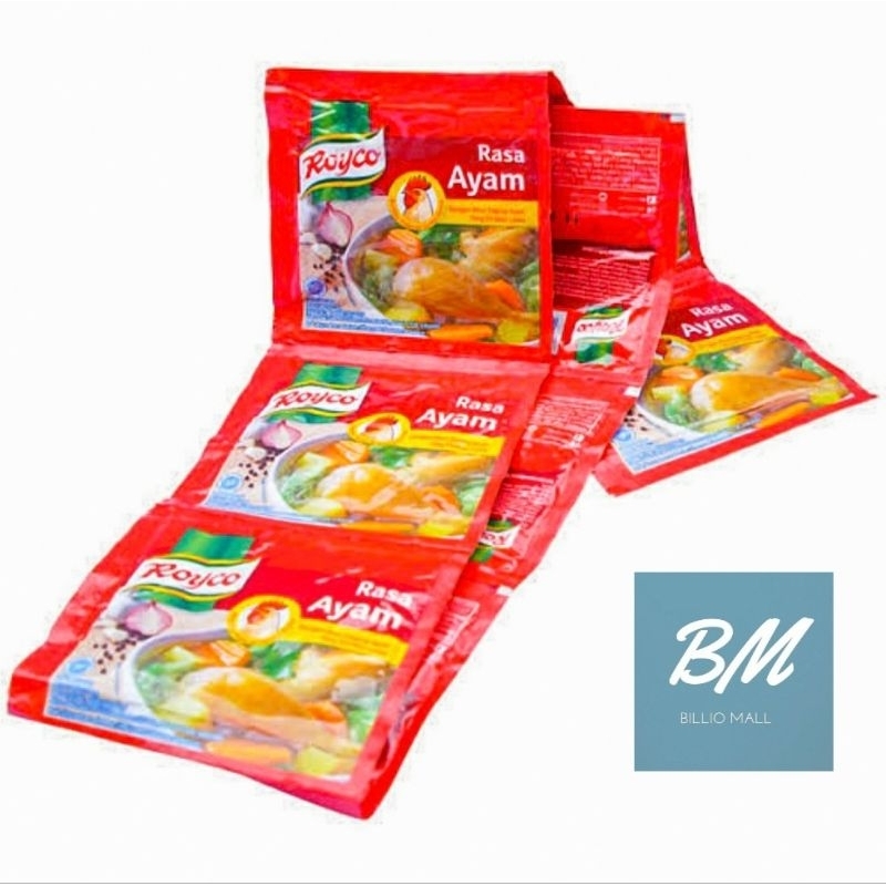 Jual Royco 1 Renceng 12 Sachet Penyedap Rasa (ayam dan sapi) | Shopee ...