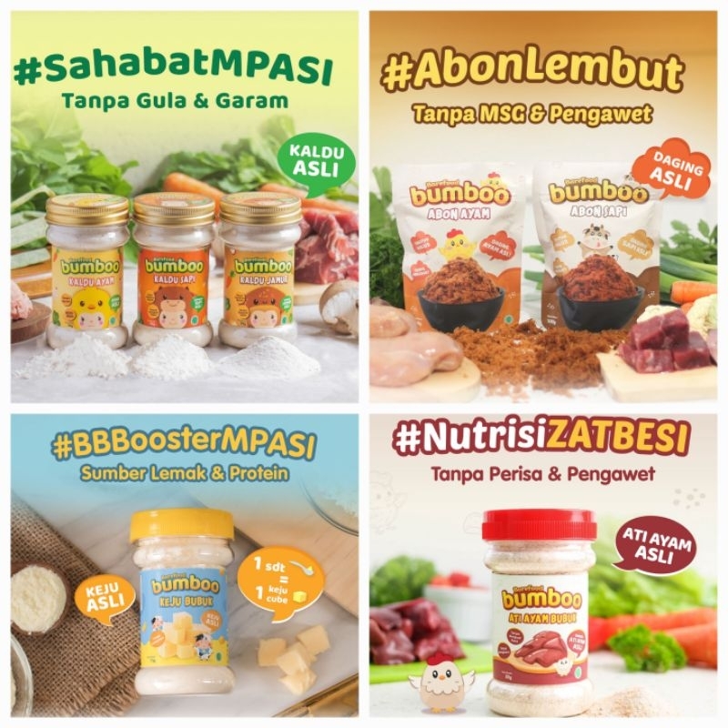Jual Bumboo Kaldu Asli Mpasi Anak Bayi NON MSG Bumbu Perasa Ati Bubuk ...