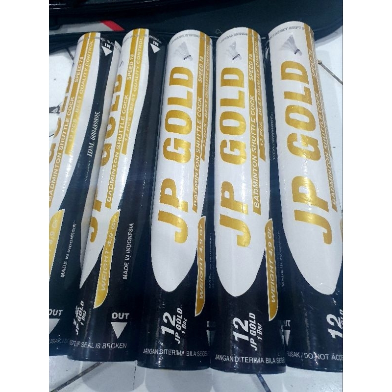 Jual shuttlecock jp gold jp top jp pro original | Shopee Indonesia