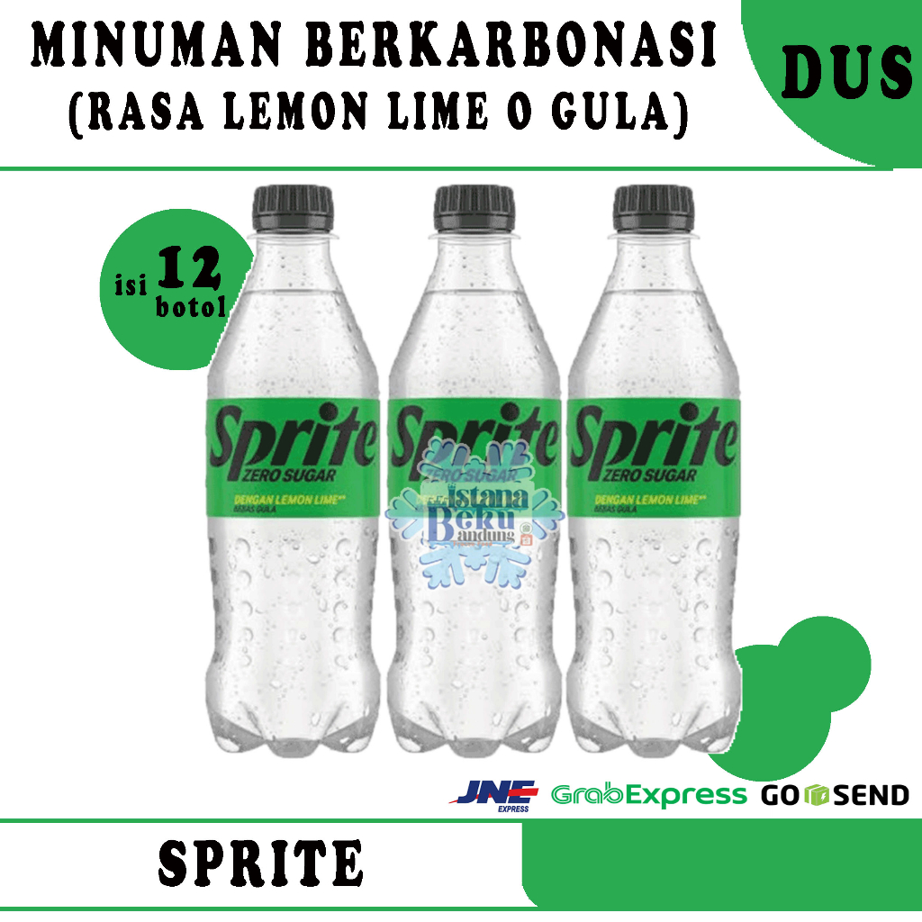 Jual Sprite Zero Sugar 390ml (Karton) | Shopee Indonesia