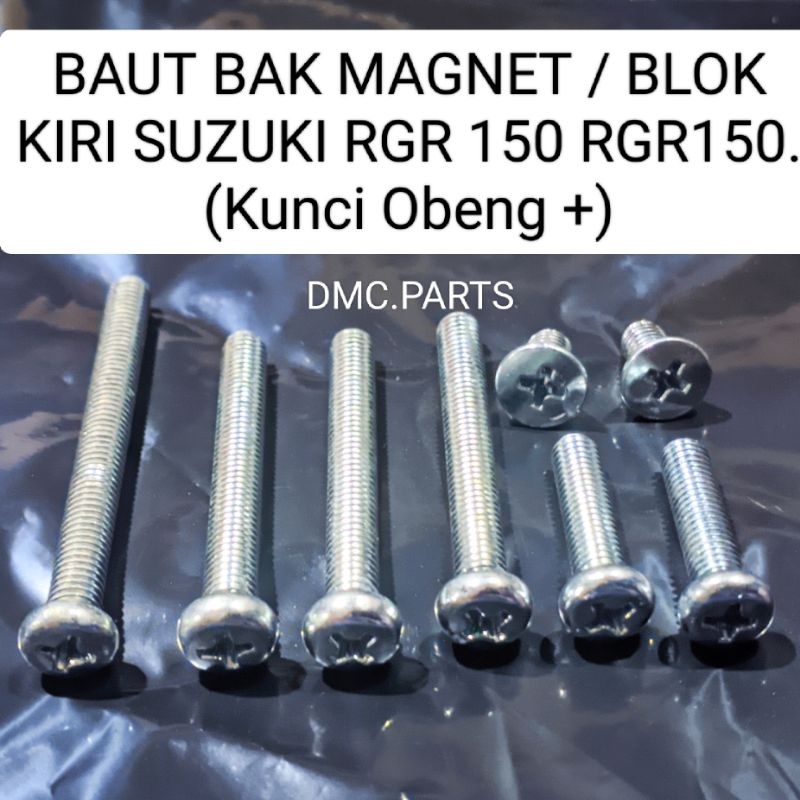Jual BAUT BAK MAGNET / BLOK KIRI SUZUKI RGR 150 RGR150. (Kunci Obeng ...