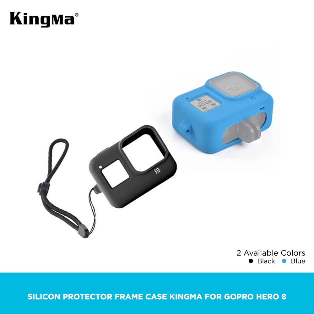 Jual KINGMA Protector Frame Case Silicon for Gopro Hero 8 - Black | Shopee Indonesia