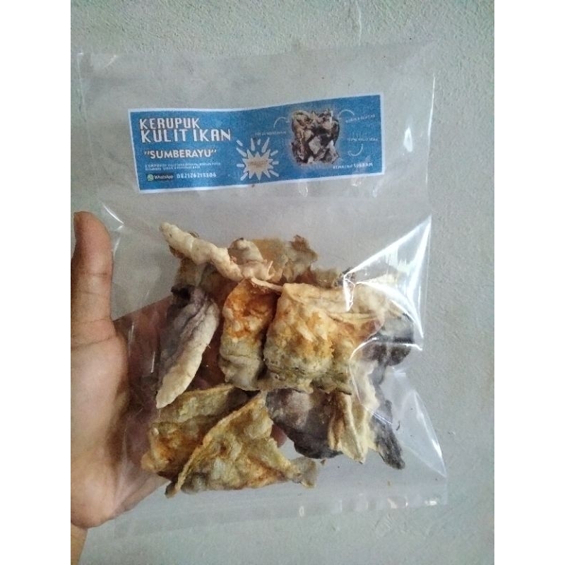 Jual kerupuk kulit ikan remang | Shopee Indonesia
