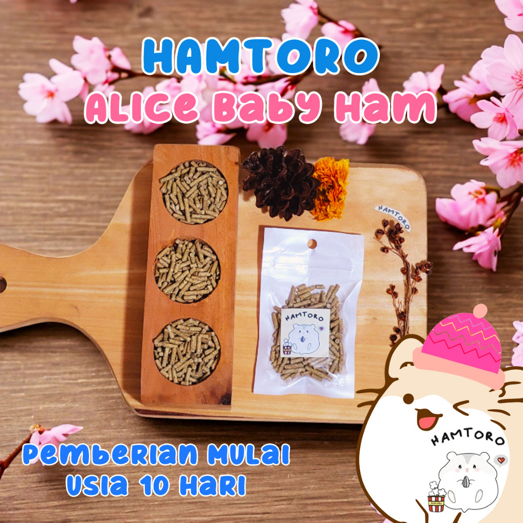 Jual Alice Baby Hams Food Makanan Bayi Hamster | Shopee Indonesia