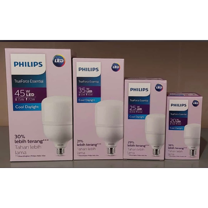 Jual PHILIPS LED ESSENTIAL TRUEFORCE 35 Watt | Shopee Indonesia