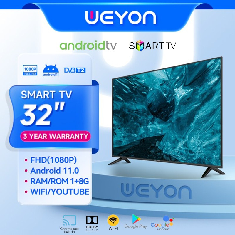 Jual WEYON TV Digital 32inch Smart TV LED Android Televis Garansi Resmi ...