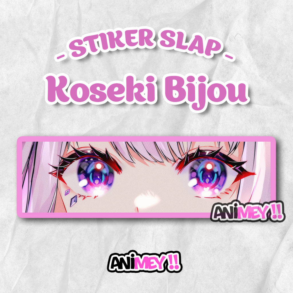 Jual Stiker Slap Koseki Bijou / Sticker Slap Anime Waterproof | Shopee ...