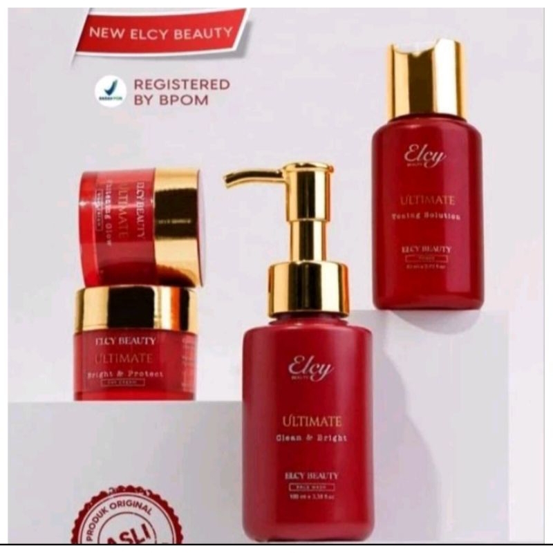 Jual ELCY Beauty skincare satu paket lengkap Plus salep pelicin ...