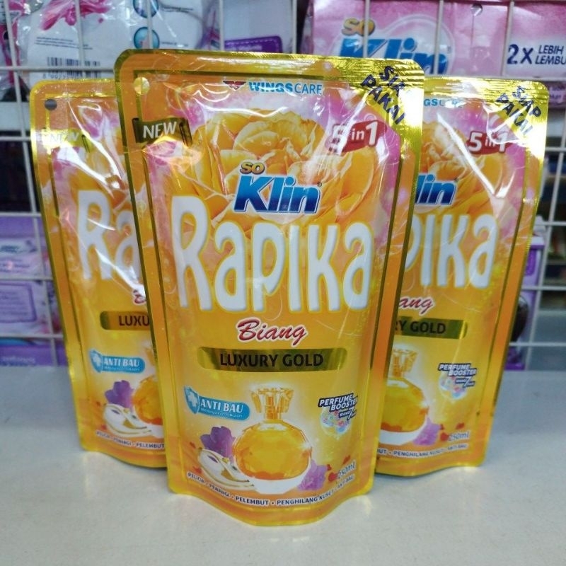 Jual Rapika Biang Luxury Gold Pch 250ml | Shopee Indonesia