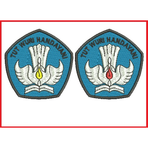 Jual Badge TUT WURI HANDAYANI (full bordir) | Shopee Indonesia