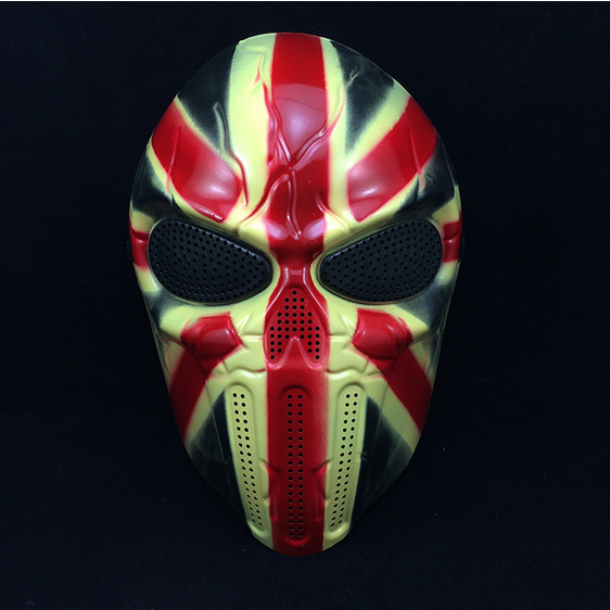 Jual Topeng Halloween Cosplay Party Full Face Devil Fire Skull Mask ...
