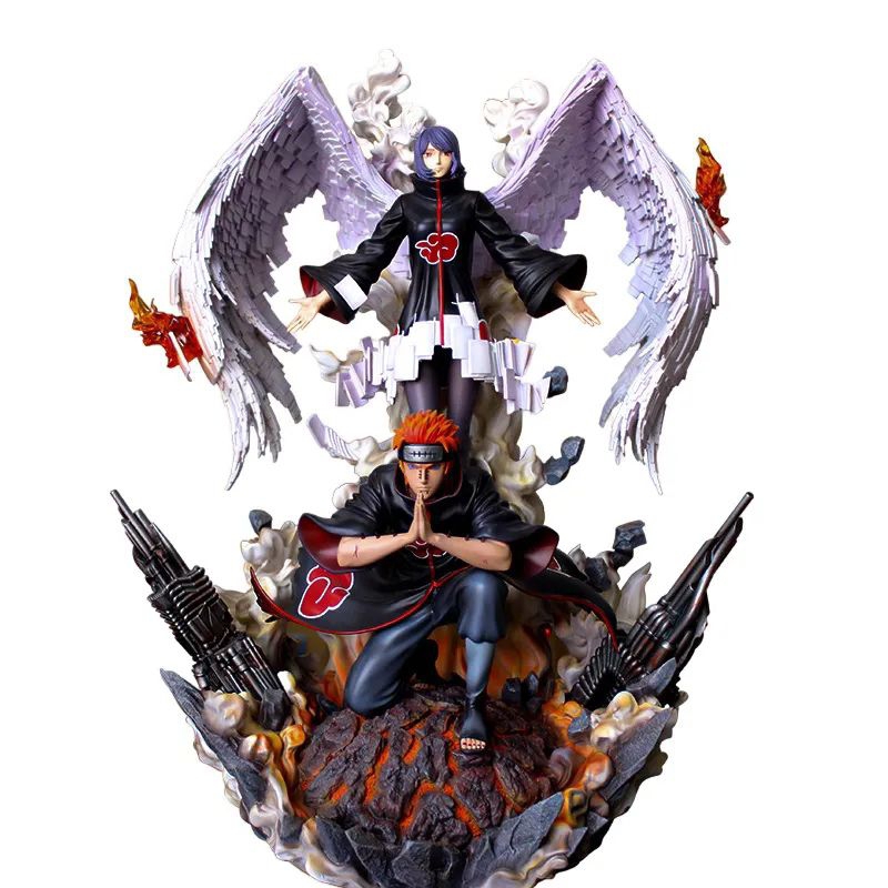 Jual Action Figure Akatsuki Pain Konan Yahiko Amegakure CW X Surge ...