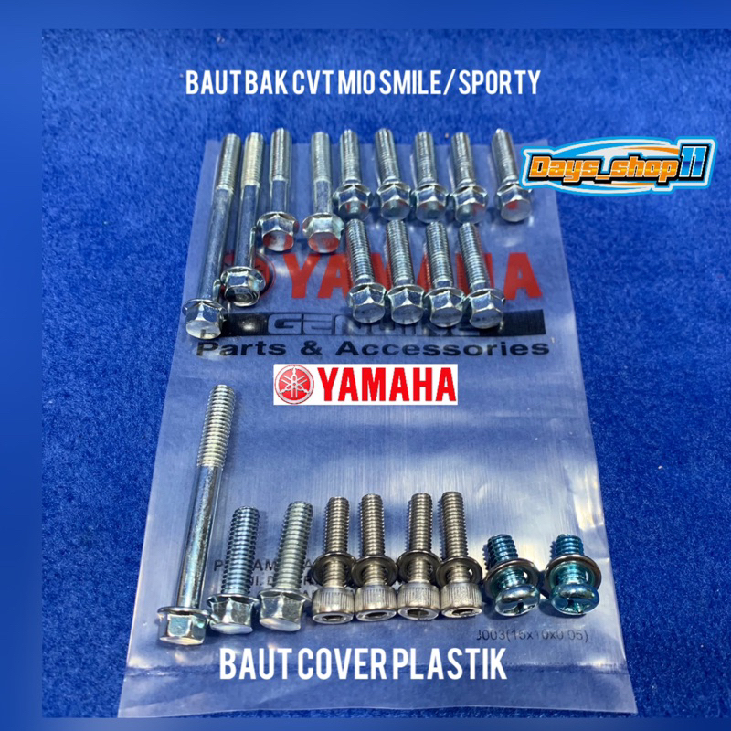 Jual baut blok cvt / baut cover cvt YAMAHA MIO SPORTY MIO SMILE MIO ...