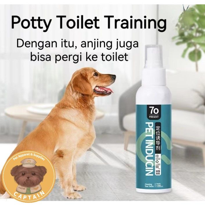 Jual POTTY TRAINING SPRAY SEMPROTAN MELATIH PIPIS DOG TOILET ANJING ...