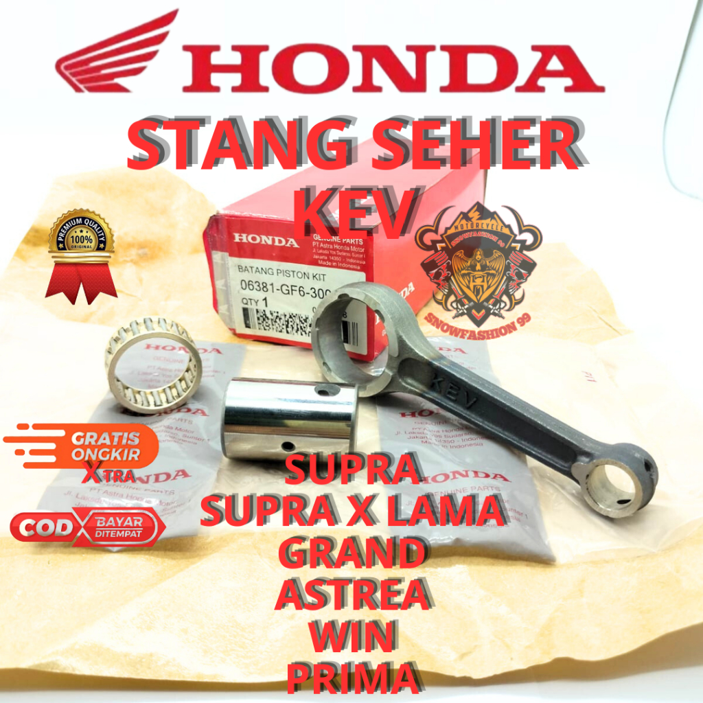 Jual STANG SEHER KEV STANG PISTON HONDA SUPRA ,SUPRA X LAMA ,GRAND ...