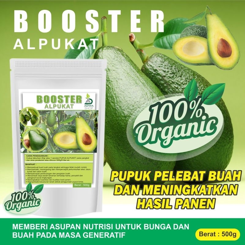 Jual pupuk organik booster alpukat 500g | Shopee Indonesia