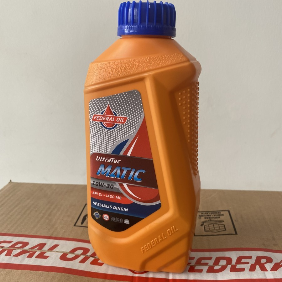 Jual 37 /BTL ULTRATEC MATIC 0,8L FEDERAL OIL OLI 10W 30 MESIN API SJ ...