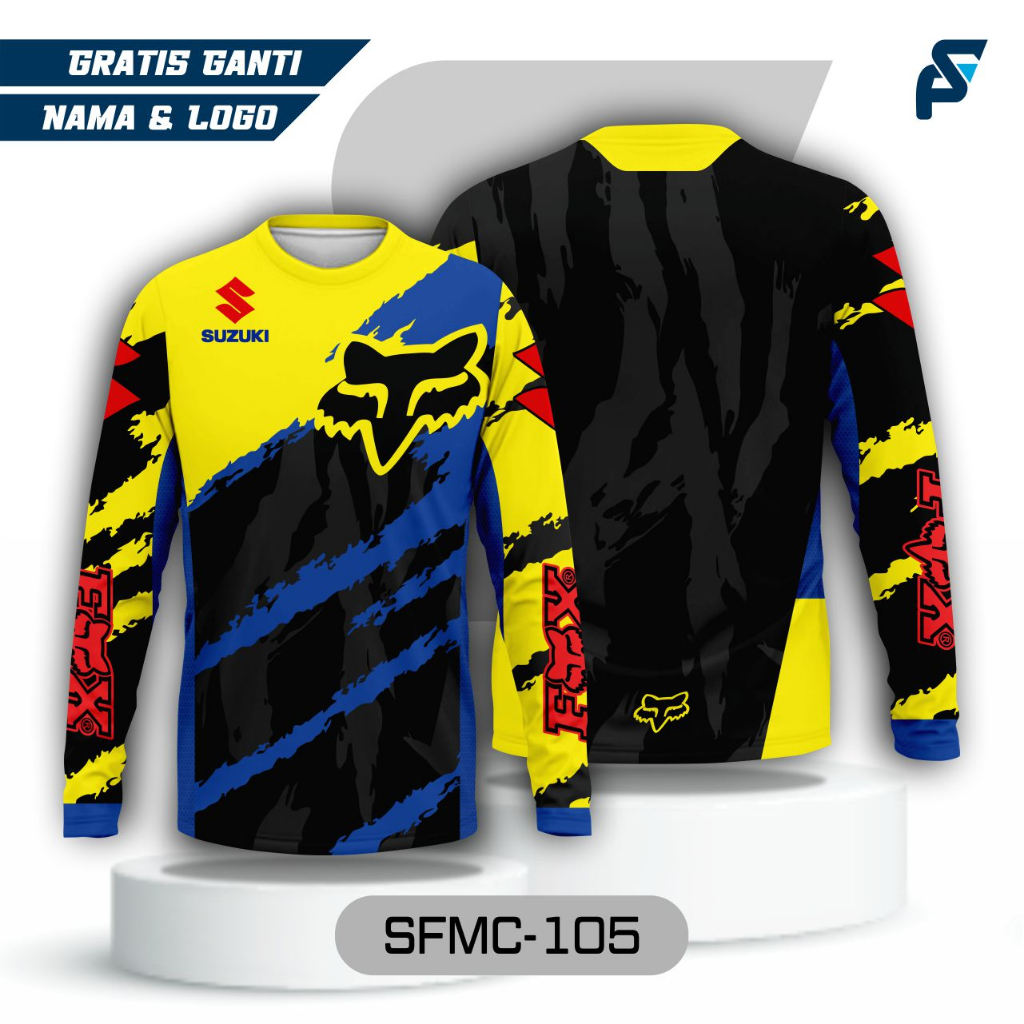 Jual Baju Motocross / Jersey Motocross / Kaos Motor Trail / Motocross ...