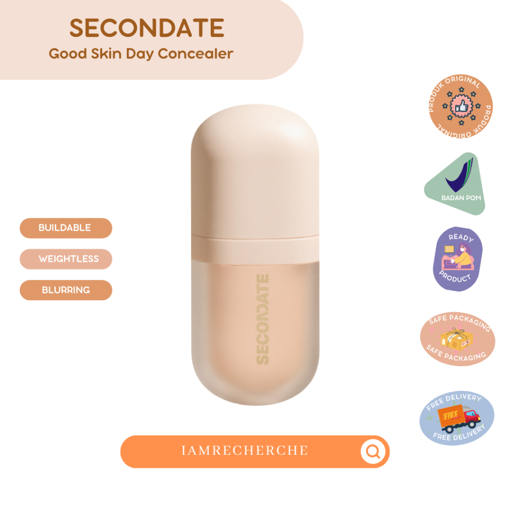 Jual Secondate Good Skin Day Concealer | Shopee Indonesia