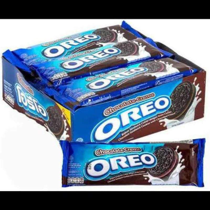 Jual oreo chocolate cream 12x36.8 gr | Shopee Indonesia