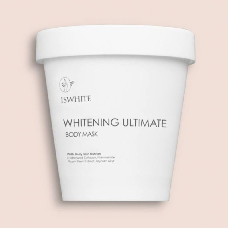 Jual Iswhite Whitening Ultimate Body Mask | Shopee Indonesia