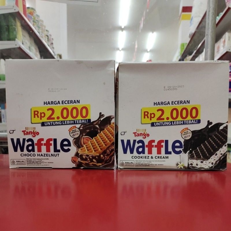 Jual Tango Waffle 300 gr, 1 pak isi 12 pcs@25 gr | Shopee Indonesia