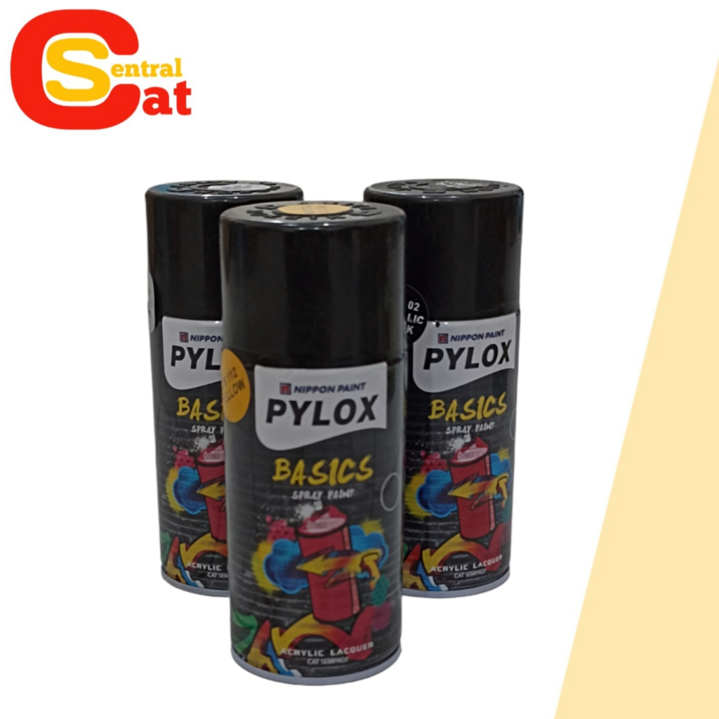 Jual Pylox basics (Cat Semprot) Nippon Paint Primer/Surfacer 300 cc ALL VARIAN | Shopee Indonesia