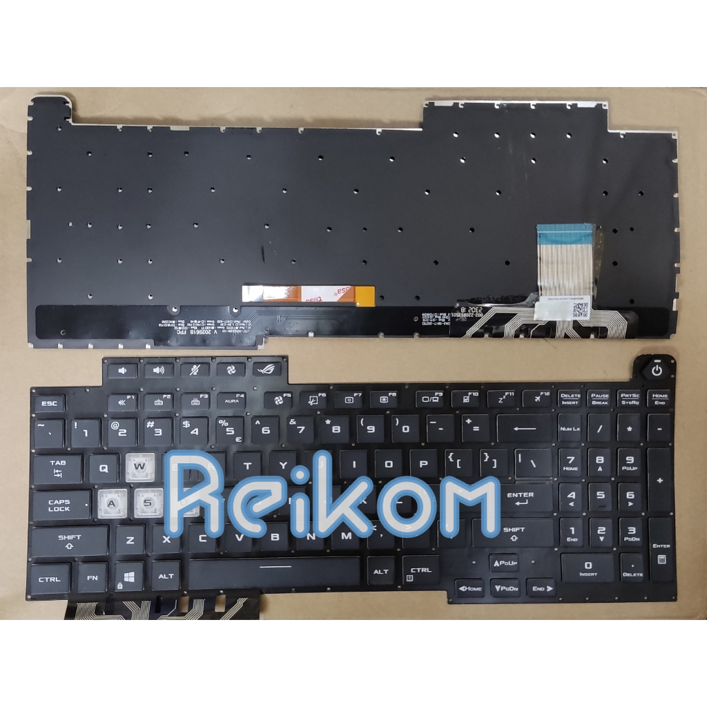 Jual Keyboard Asus ROG Strix G17 G713 G713qe G713qm G713qr G713rc ...