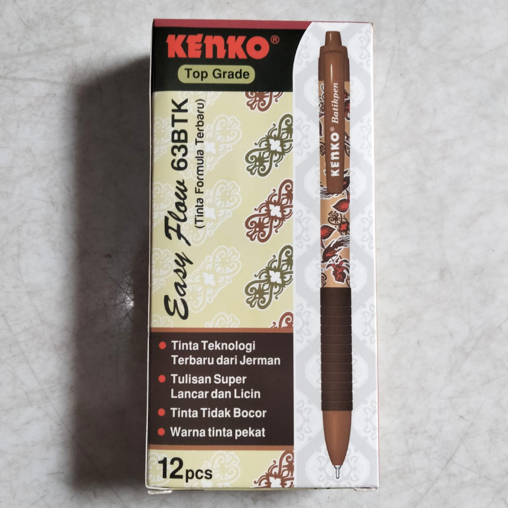 Jual Pulpen Kenko Batik Cetek 63BTK (per lsn) | Shopee Indonesia