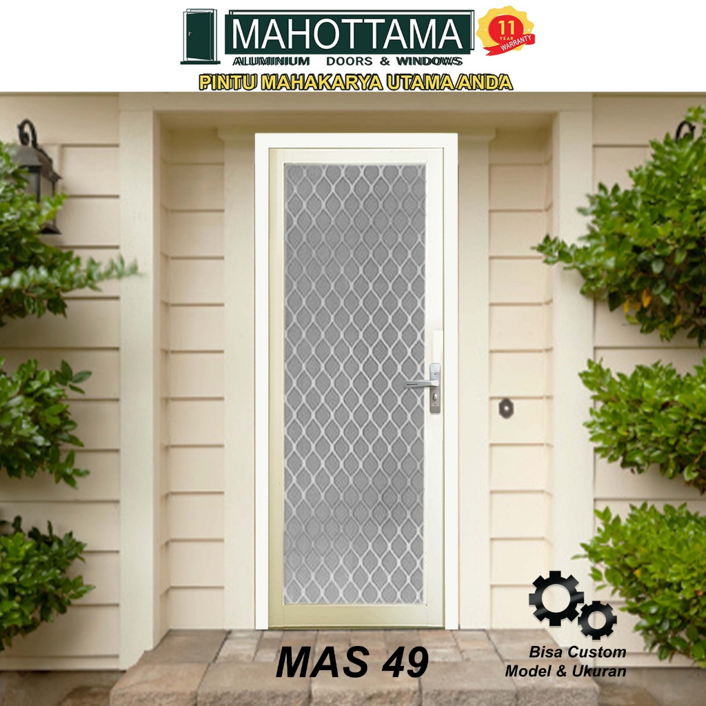 Jual Pintu Kawat Kasa Nyamuk Aluminium Expanda 80 x 200 cm Kawat Nyamuk ...
