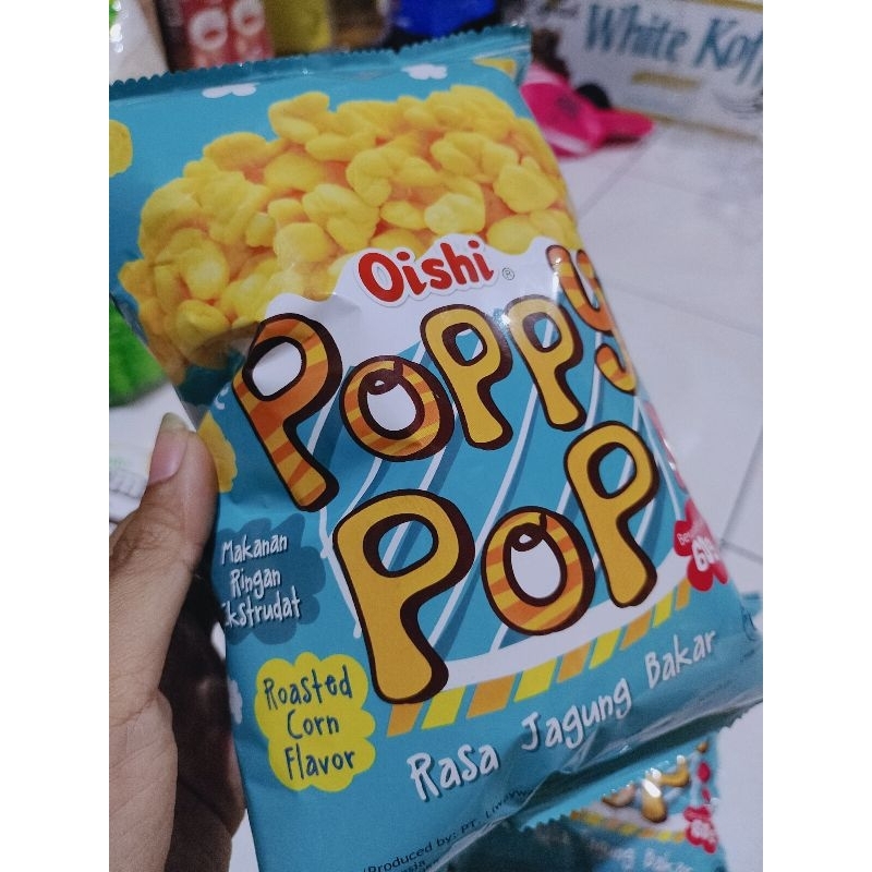 Jual Chiki oishi Poppy pop rasa jagung bakar 60gr | Shopee Indonesia