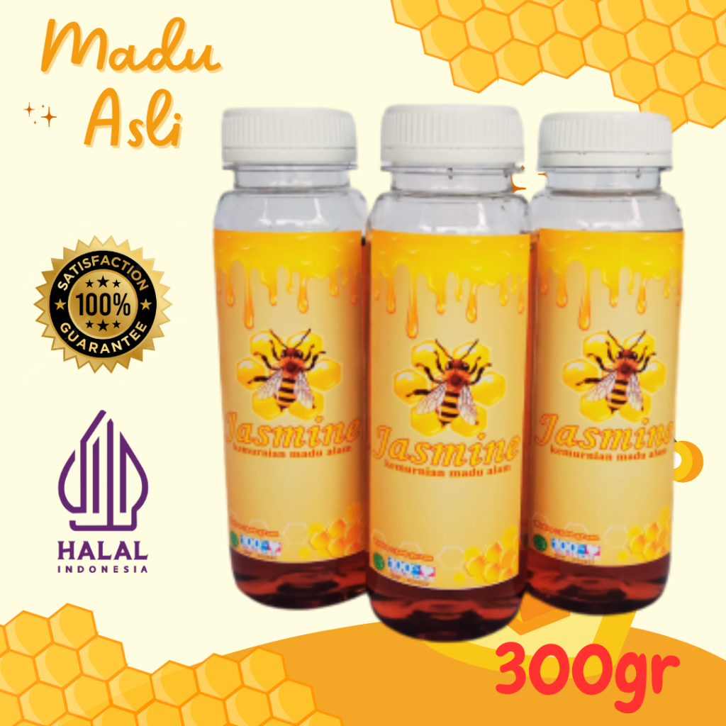 Jual Madu Asli Madu Murni Hutan 300gr Asli & Murni 100% Madu Jasmine ...