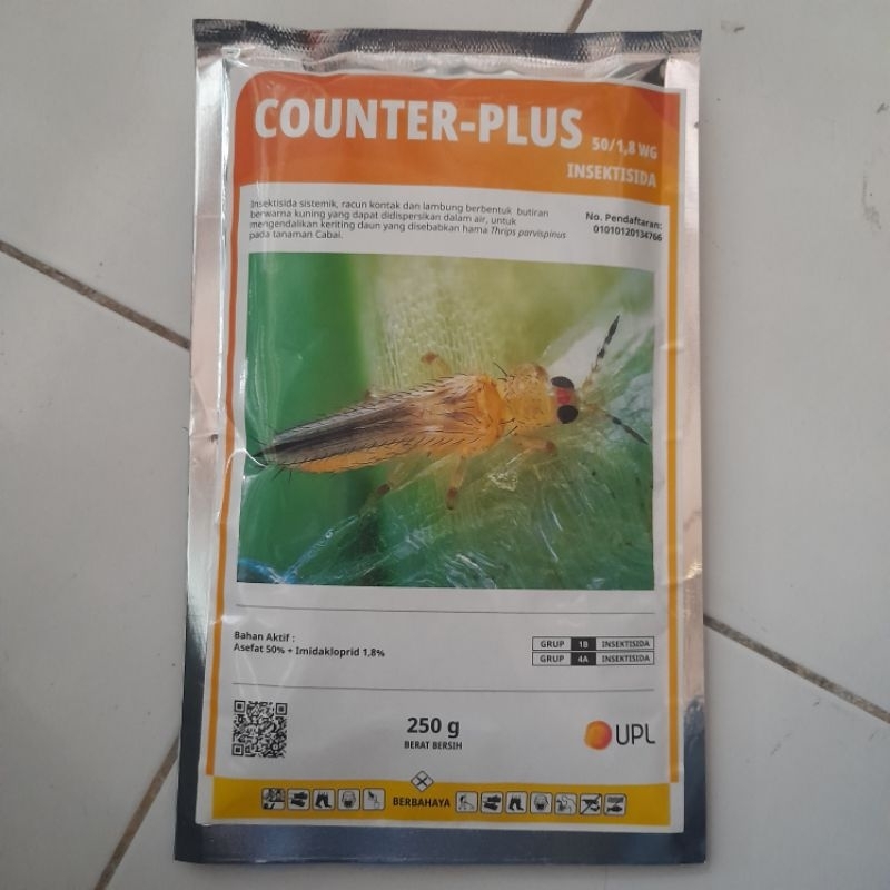 Jual Insektisida Counter Plus 50/1,8WG 100gr (kutu daun,ulat,thrips ...