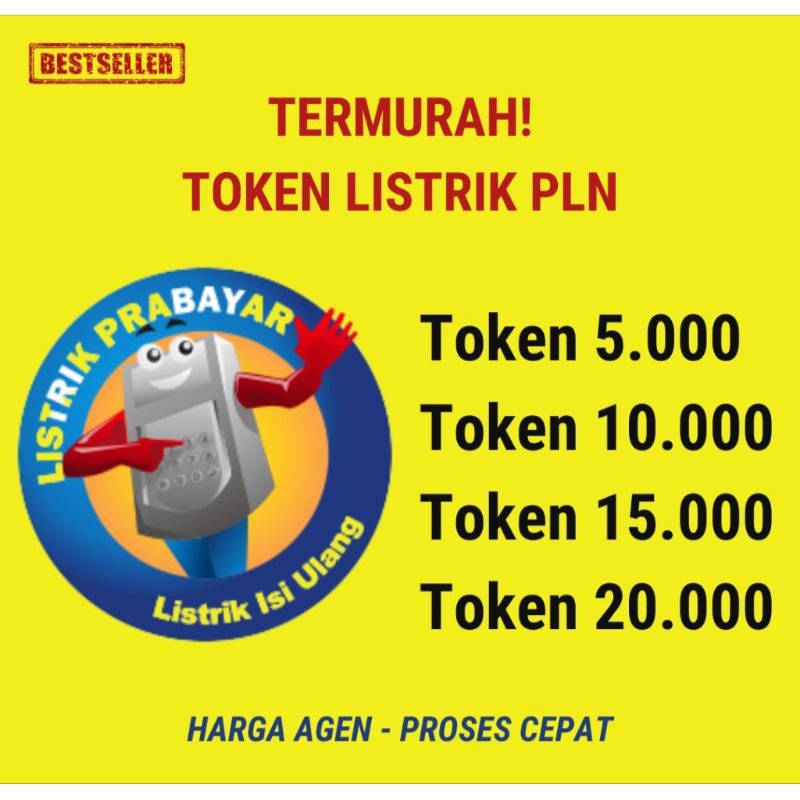 Jual PULSA/TOKEN/PLN LISTRIK | Shopee Indonesia