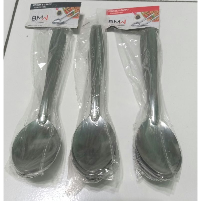 Jual Sendok Makan Stainless Steel merk BMW 12 pcs (1 lusin) | Shopee ...