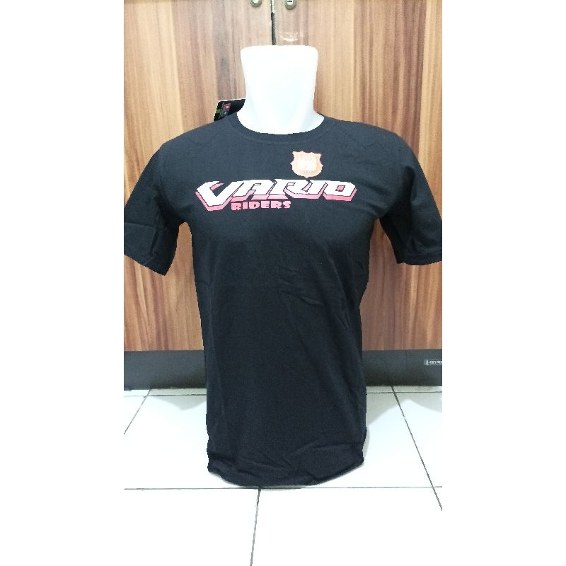 Jual BAJU KAOS MOTOR PRIA WANITA VARIO RIDERS SABLON KATUN COMBED | Shopee Indonesia
