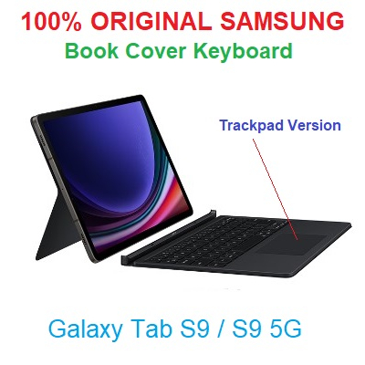 Jual SAMSUNG Book Cover Keyboard Galaxy Tab S9 5G Original | Shopee Indonesia