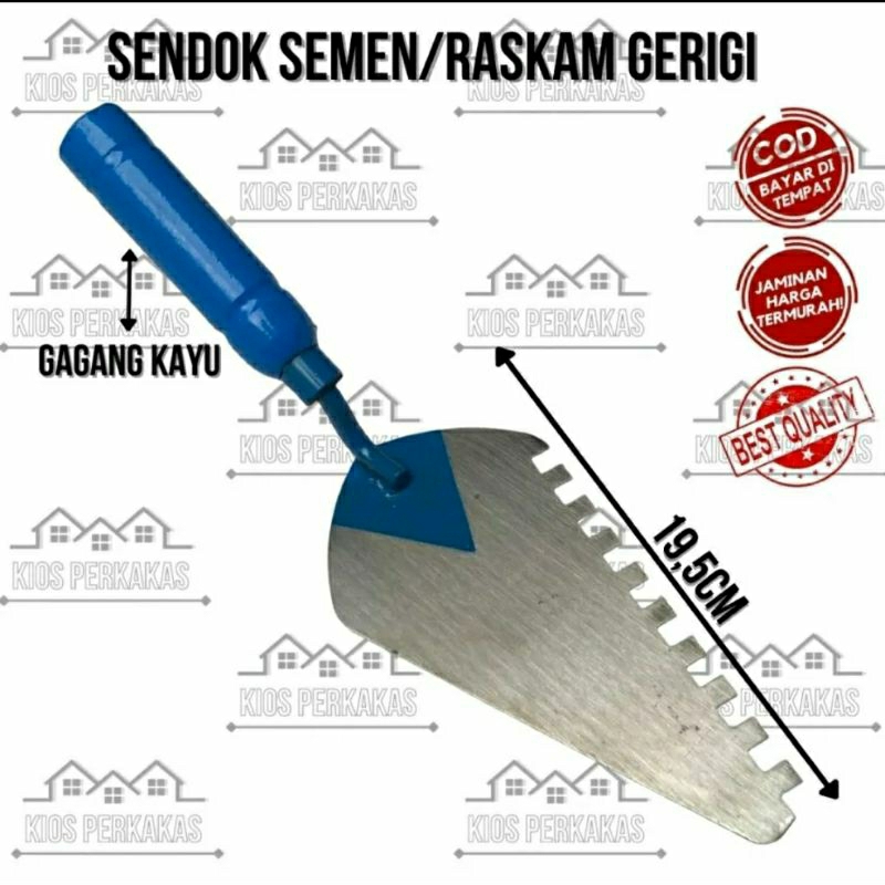 Jual SENDOK SEMEN STAINLESS CETOKAN BANGUNAN | Shopee Indonesia