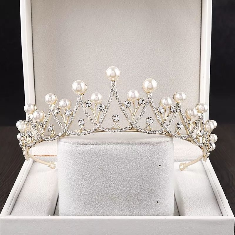 Jual Mahkota Mutiara Mahkota Murah / Mahkota Fashion Full Variant Motif ...