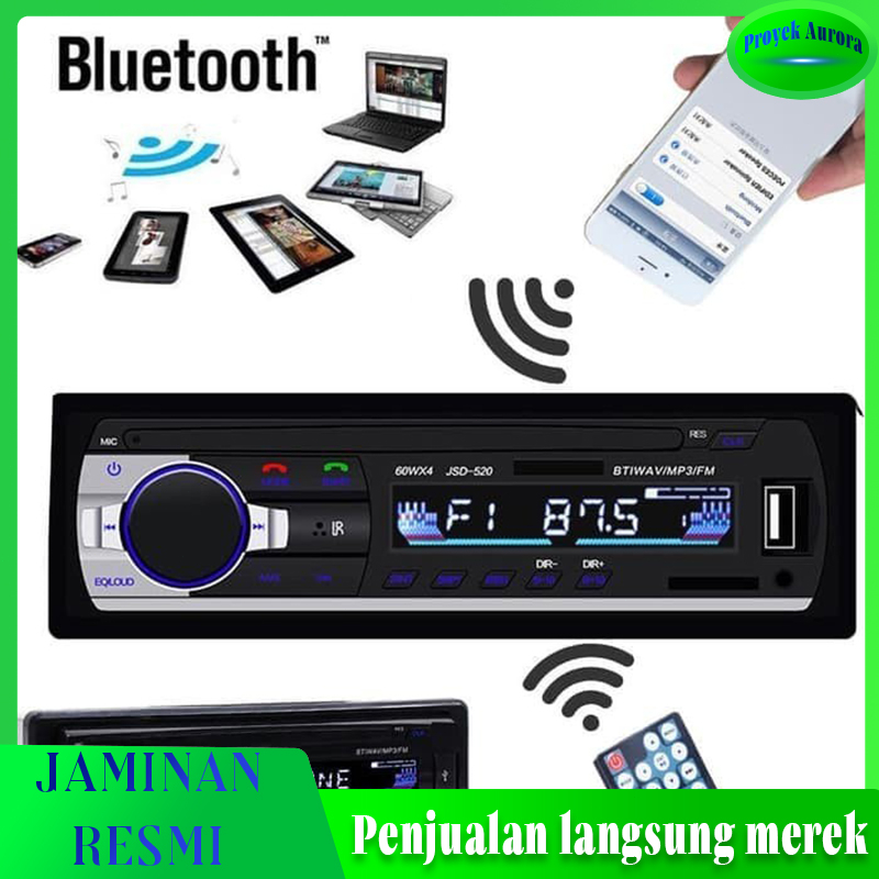 Jual [dikirim dr jakarta, ready stock] Single Din Audio Tape Mobil LCD ...