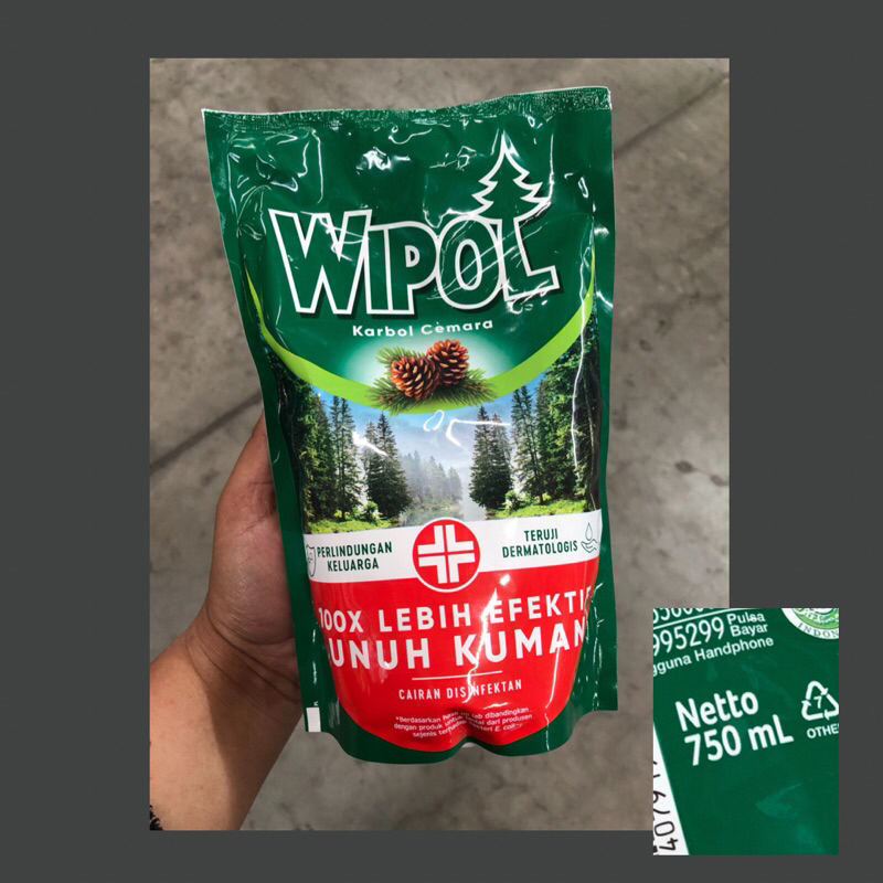 Jual Wipol 750 ml | Shopee Indonesia