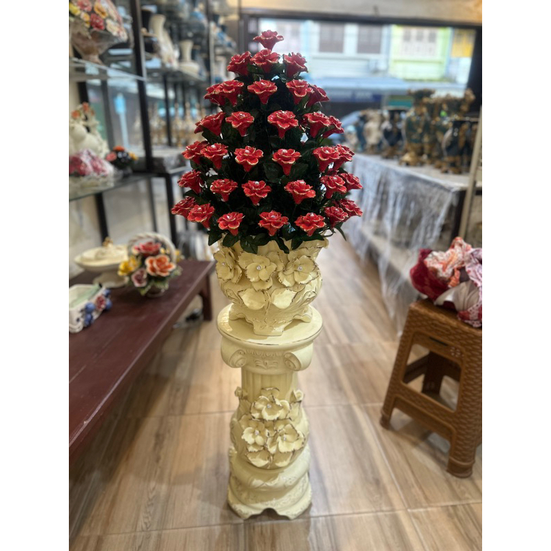 Jual Pajangan Bunga Set pilar (Free packing kayu) | Shopee Indonesia