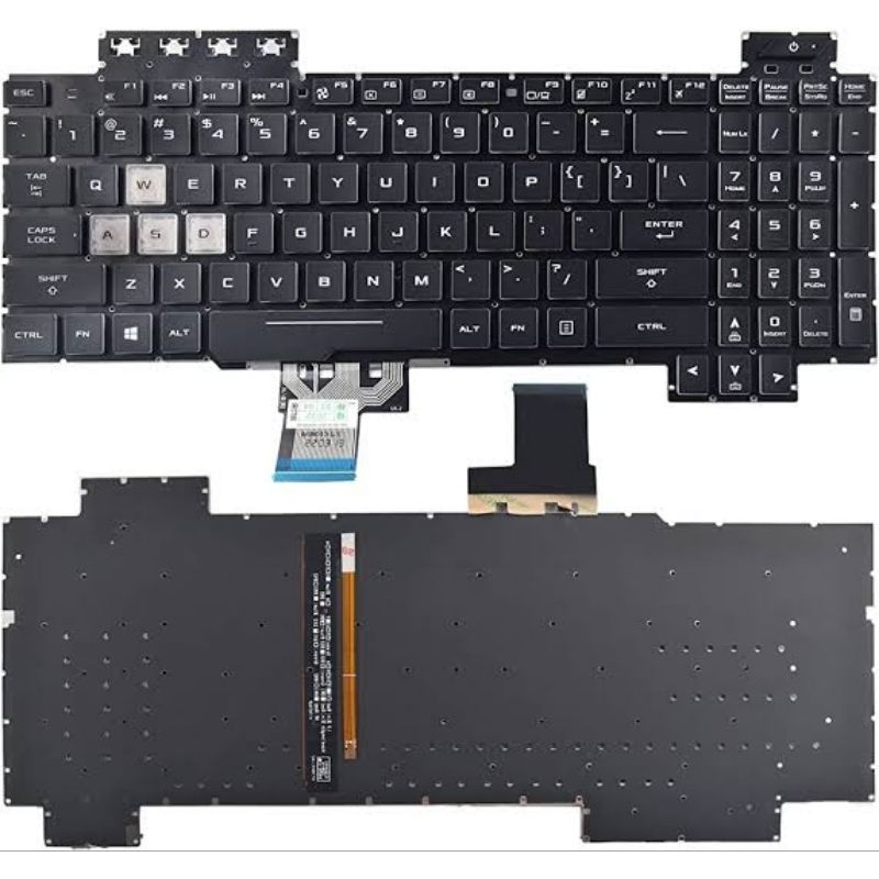 Jual Keyboard Asus ROG TUF FX504 FX504D FX505 FX505G GL504 FX86 ...