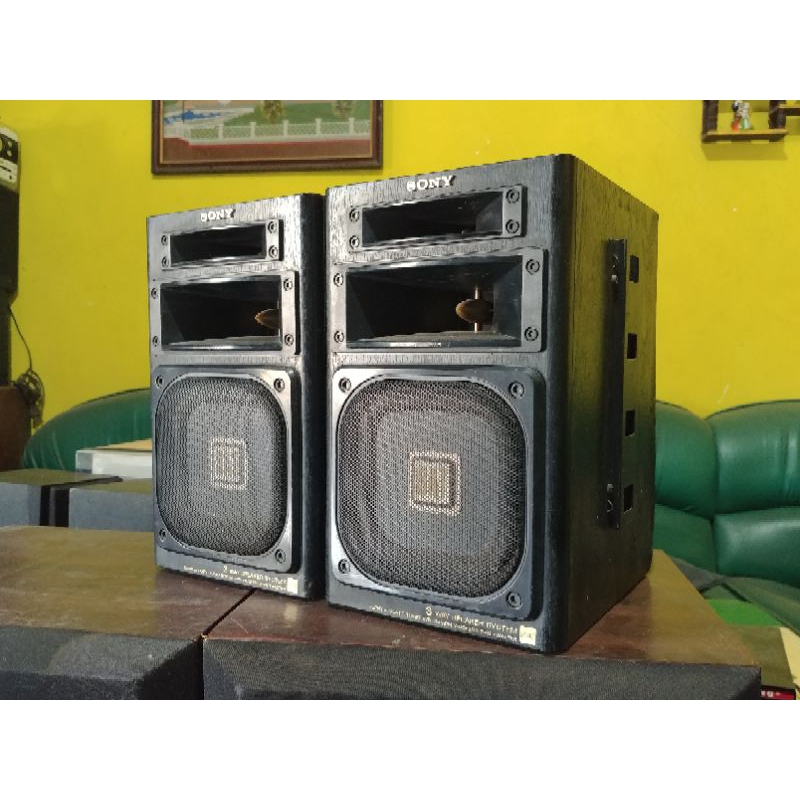 Jual Sepasang Speaker SONY APM made in Japan | Shopee Indonesia