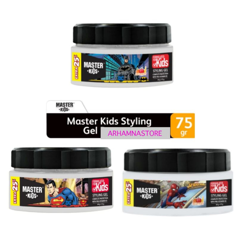 Jual Master Kids Styling Gel | Shopee Indonesia