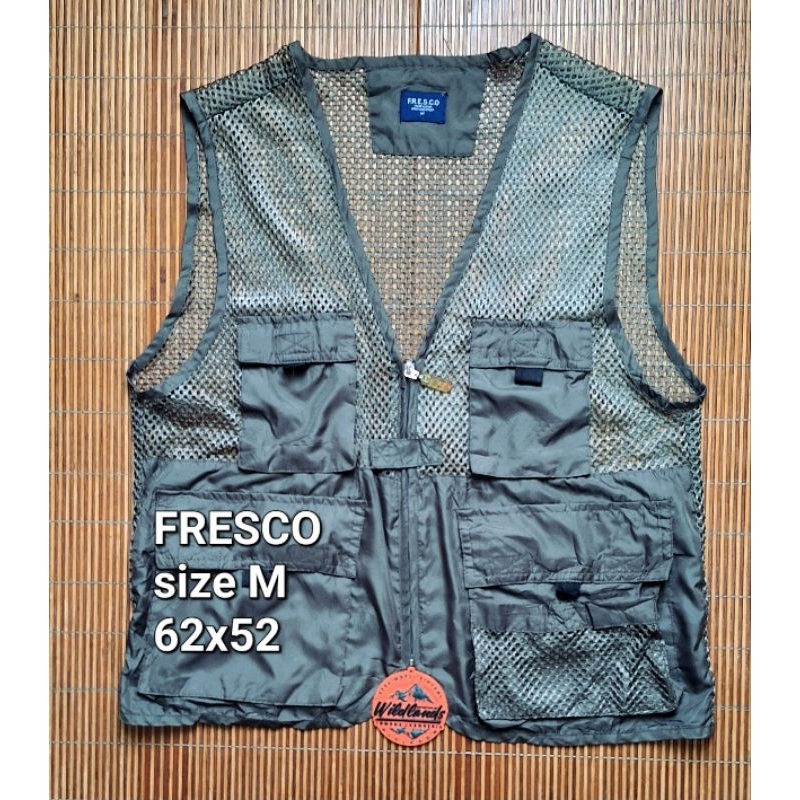 Jual Rompi Vest Tactical Mesh Military Army Multipocket Utility Fishing ...