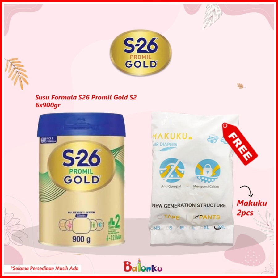 Jual Susu Formula S26 Promil Gold S2 900gr Kaleng | Shopee Indonesia