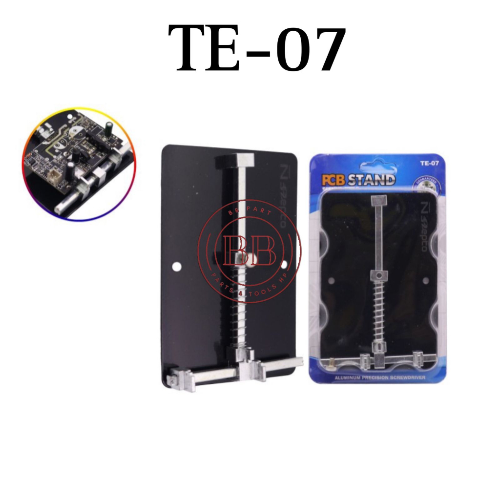 Jual Nepto TE-07 - PCB Stand Holder Jepitan Penjepit Plat Mesin TE07 | Shopee Indonesia